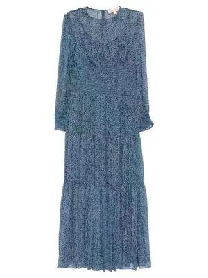 Michael Kors Georgette Maxi Dress - Blue