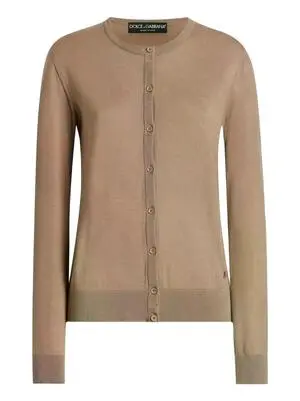 Dolce & Gabbana Buttoned Cardigan - Brown