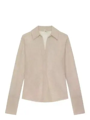 COURREGES Long Sleeve Top - Neutrals