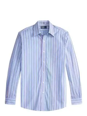 Polo Ralph Lauren Stripe-pattern Long-sleeve Shirt - Blue