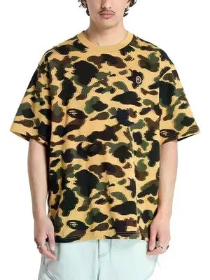 A BATHING APE 1st Camo One Point T-shirt - Yellow