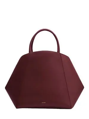 Cuyana Forma Satchel Bag - Cherry