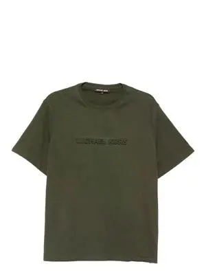 Michael Kors Logo-embossed T-shirt - Green