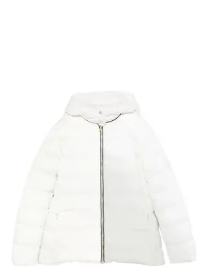 Herno Hooded Quilted Jacket - White