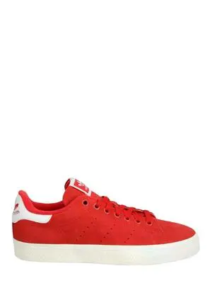Adidas Stan Smith Leather Sneakers - Red