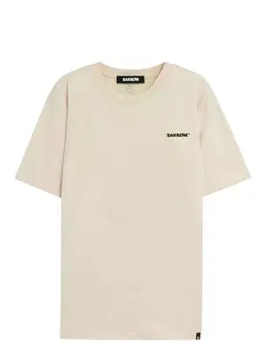 BARROW Logo-print T-shirt - Neutrals