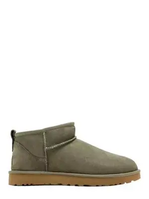 UGG Classic Ultra Mini Suede Boots - Green