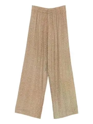 Ermanno Scervino High-waisted Palazzo Trousers - Neutrals