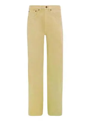 Victoria Beckham Curved-leg Jeans - Yellow