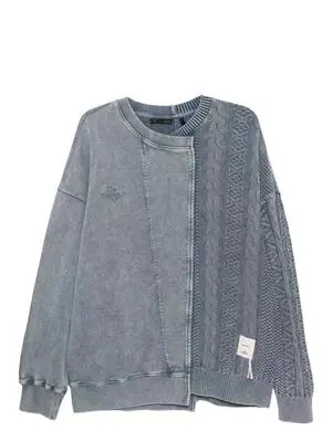 FIVE CM Panelled Jumper - Blue