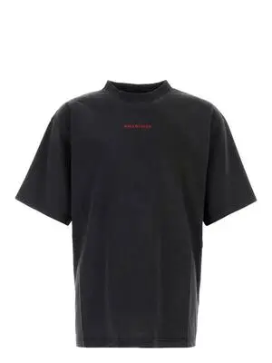 Balenciaga Cotton T-shirt - Black