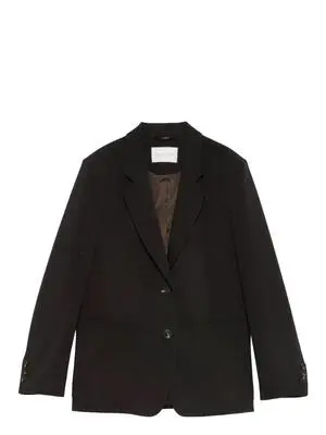Seductive Three-button Blazer - Brown