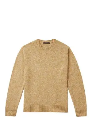 SLOWEAR Incotex Zanone Wool Sweater - Yellow