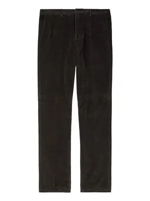 Loro Piana Jarno Hamptons Straight-leg Trousers - Green