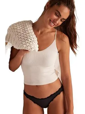 Free People Something To Love Cami White Alyssum