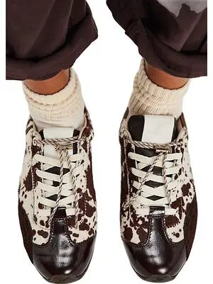 BRONX Veda Court Sneakers Coffee Beans/off White