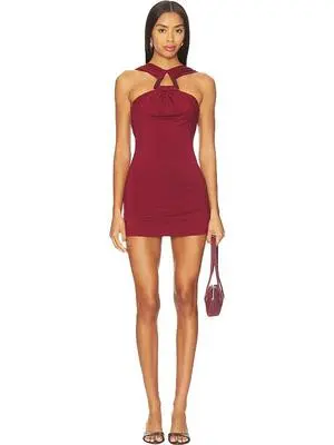Nbd Petra Mini Dress - Wine