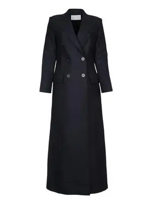 Harris Wharf London Harris Wharf London Wool Coat Navy