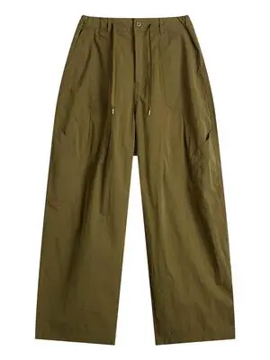 FRIZMWORKS Fold Fatigue Wide Pants - Olive