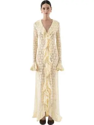 Arakii Lily Maxi Dress Butter Yellow