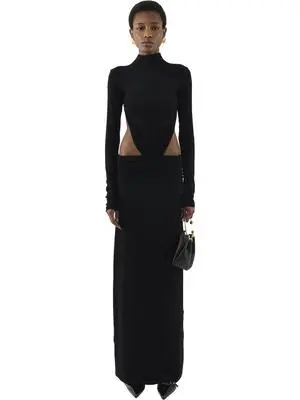 Arakii Jersey Maxi Dress - Black