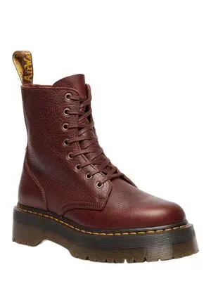 DR. MARTENS Jadon Ambassador Leather Platform Boots