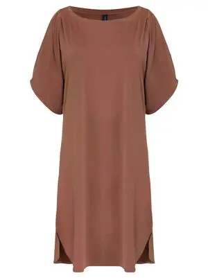 LYGIA & NANNY Cut-shoulder Dress - Brown