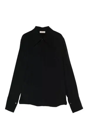 BLANCA VITA Button-Front Shirt