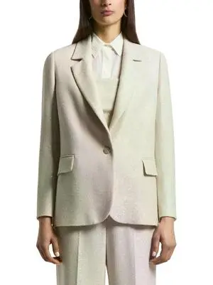 Peserico Single-button Blazer - Neutrals