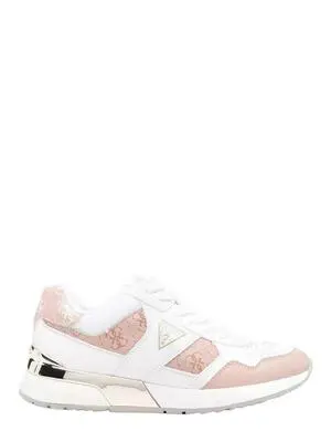 Guess Kynneth Logo-detail Platform Sneakers - Pink