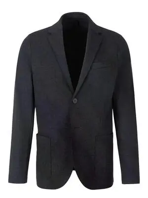 Harris Wharf London Single-breasted Blazer - Grey