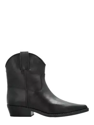 Michael Kors 40mm Leather Boots - Black