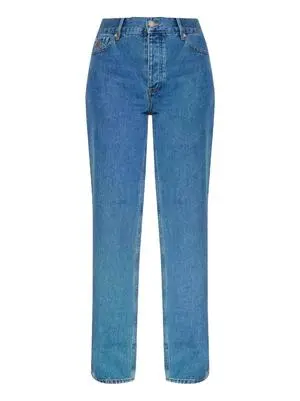 BY MALENE BIRGER Five-pocket Straight Leg Jeans - Blue