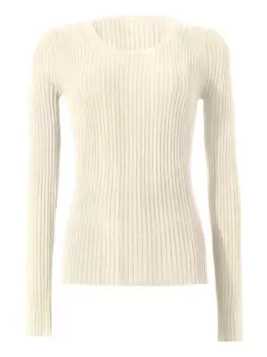Wolford Ribbed Long-sleeve T-shirt - Neutrals