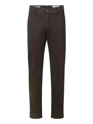 Jacob Cohen Button-fly Trousers - Brown