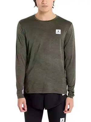 SAYSKY Statement Long-sleeve T-shirt - Green