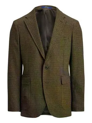 POLO RALPH LAUREN Houndstooth Single-breasted Blazer