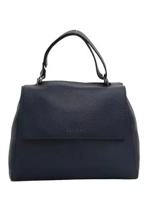 ORTIGNI Sveva Flap Top Bag - Blue