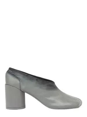 MAISON MARGIELA Leather Tabi Pumps - Grey