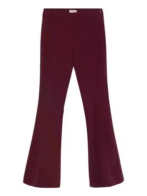 BLANCA VITA High-Waisted Flare Trousers