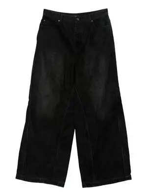 JUUN.J Split-seam Jeans - Black