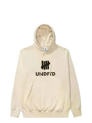 UNDEFEATED Logo-print Hoodie - Neutrals