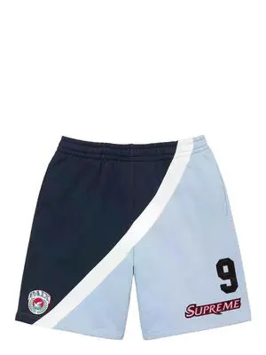 Supreme Colour-block Track Shorts - Blue