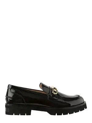 HOGL Patent-leather Loafers - Black