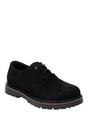 BIRKENSTOCK Highwood Lace-up Low Suede Leather Shoes - Black
