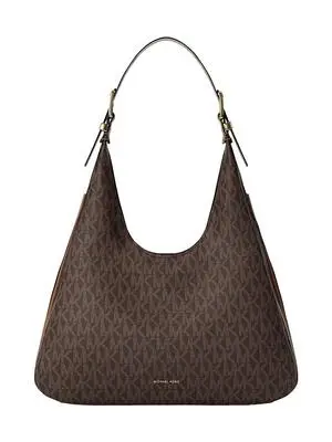 Michael Kors Nolita Hobo Shoulder Bag - Brown/acorn