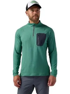 BACKCOUNTRY Destination Quarter-zip Top - Gearhead Green