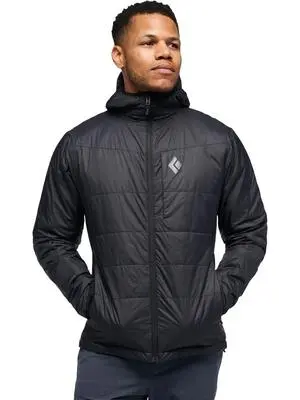 BLACK DIAMOND Solution Hooded Jacket - Black