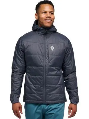 BLACK DIAMOND Solution Hooded Jacket - Charcoal