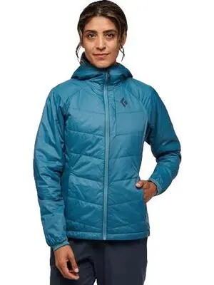 BLACK DIAMOND Solution Hooded Jacket - Creek Blue